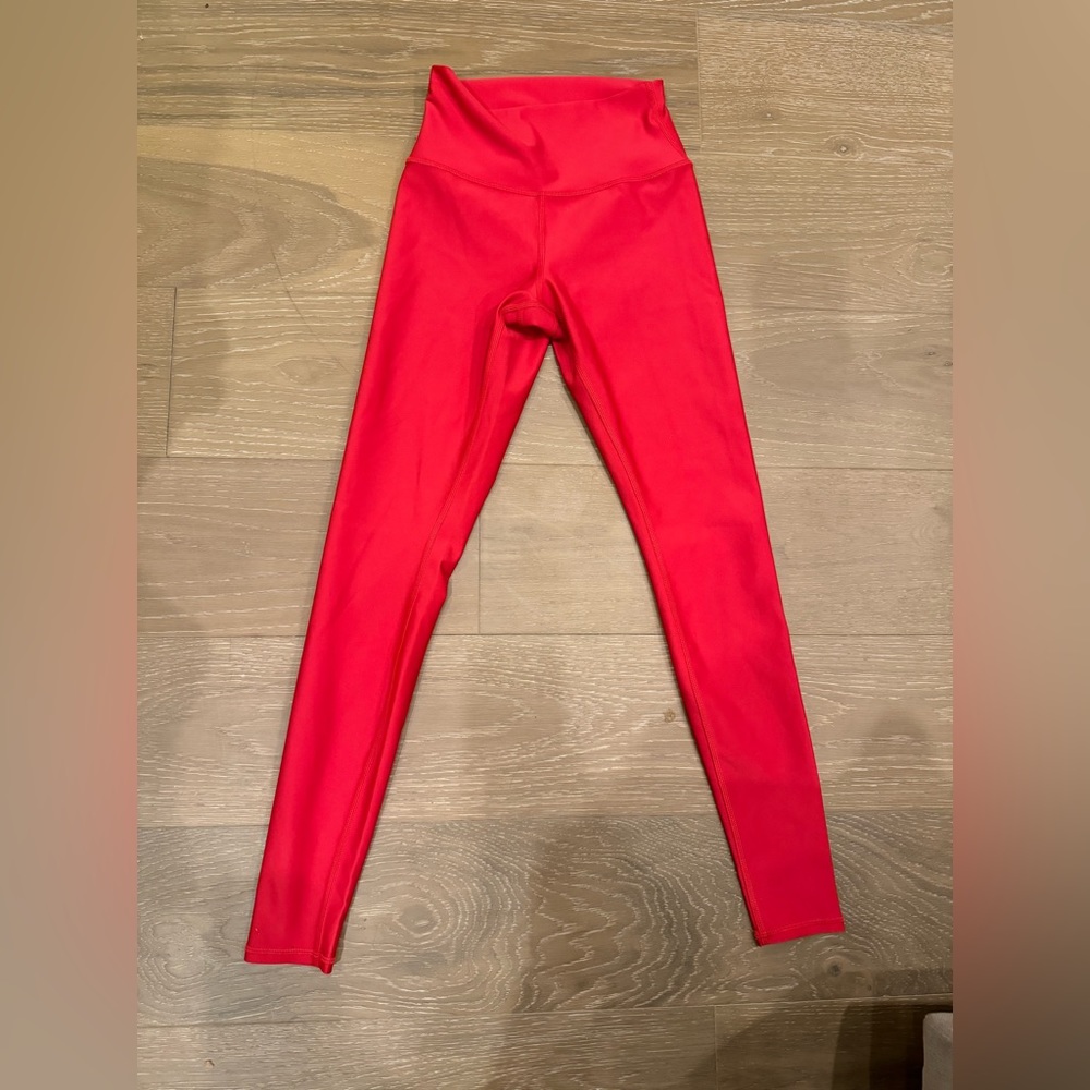 Alo Yoga Small Red High Waist Airlift Legging. - Gem